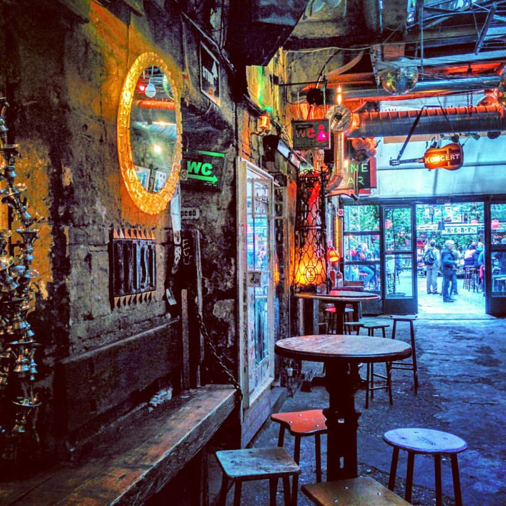 Szimpla Kert Ruin Bar Indoor Garden Jungle Pots | Ruin Bars Budapest
